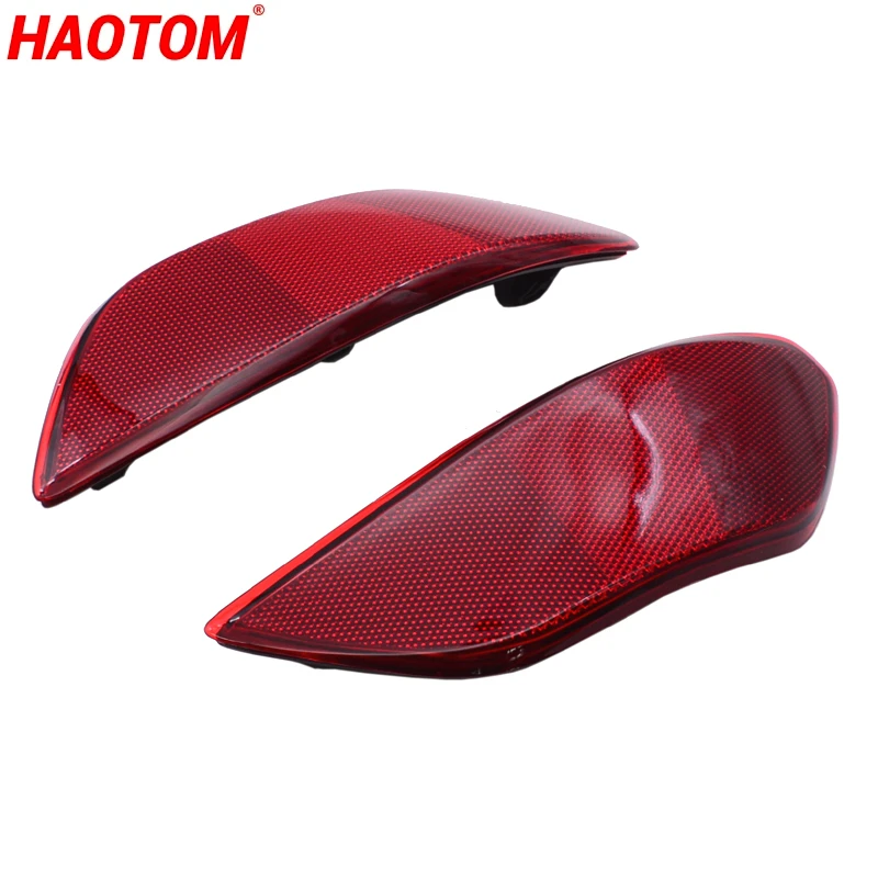 Car Rear Left Right Bumper Trim Reflector Red For Porsche Cayenne 2011 ...