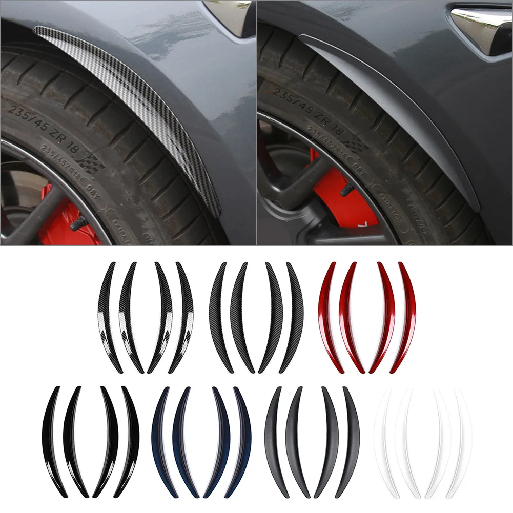 Car-Wheel-Eyebrow-Arch-Trim-Side-Fender-Flare-Strip-For-Tesla-Model-3 ...
