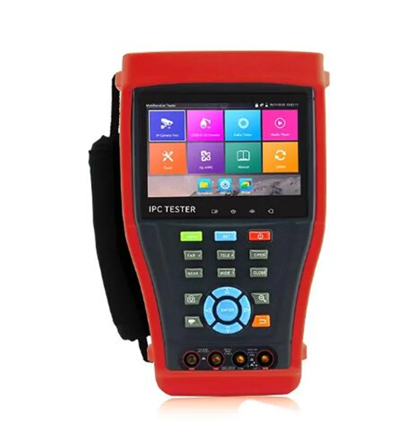 IPC4300 Plus IP 카메라 테스터 CCTV 테스터 모니터 8MP TVI CVI 5MP AHD SDI H.265 4K ...