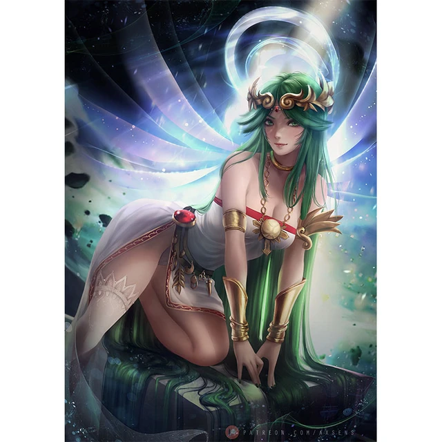 Palutena Smash Bros Poster