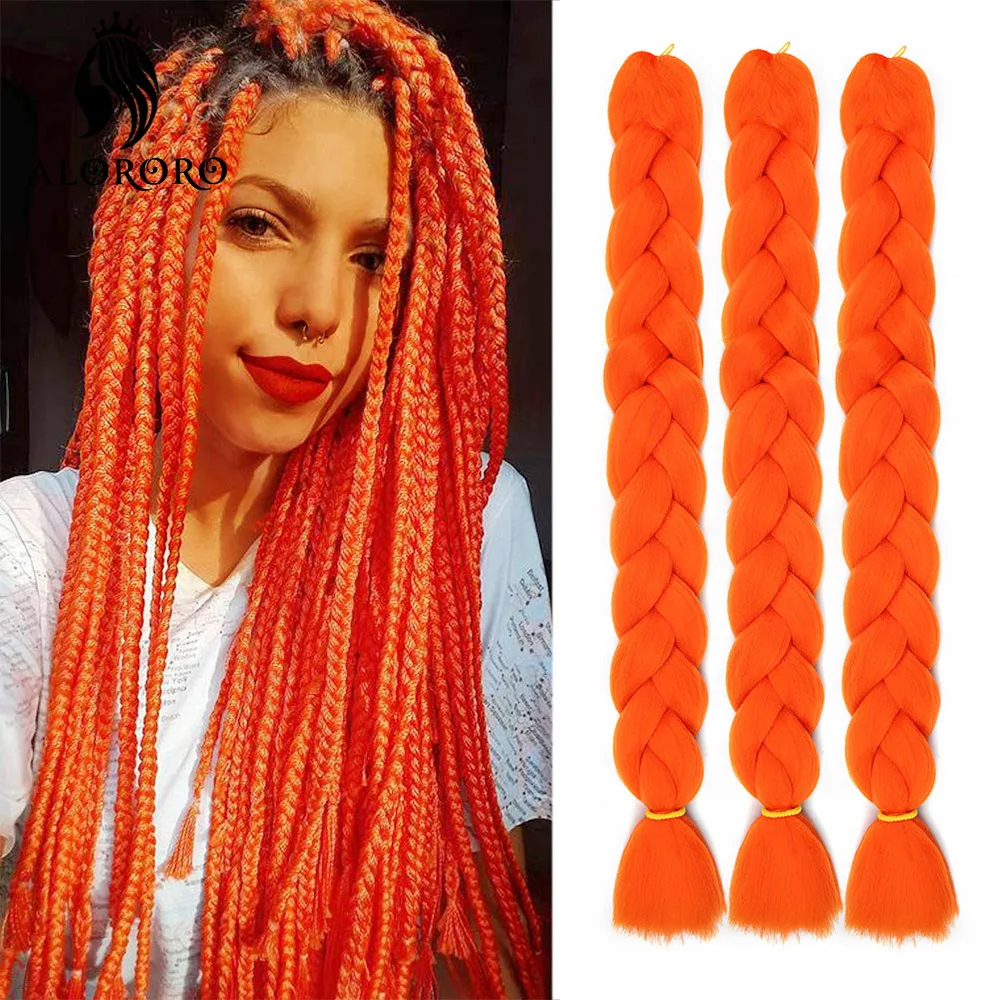 Orange Braids