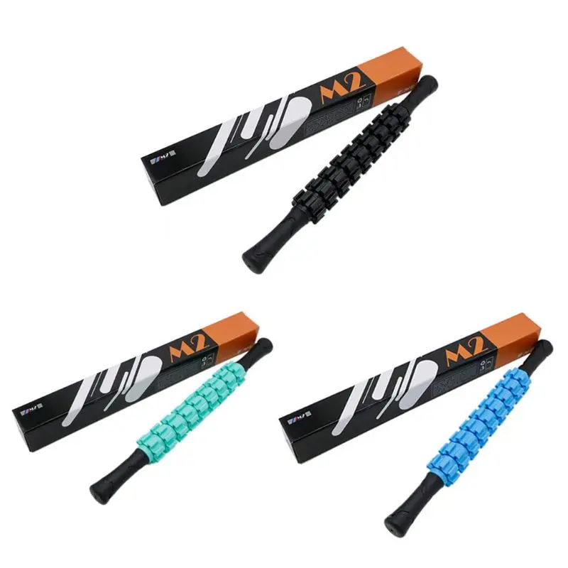 Muscle Roller Body Massage Stick Leg Cramps Quads Calf Hamstring ...