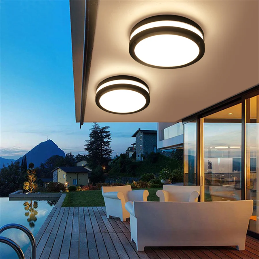 36W-Outdoor-Garden-Porch-Ceiling-Light-IP65-Waterproof-LED-Ceiling-Lamp ...