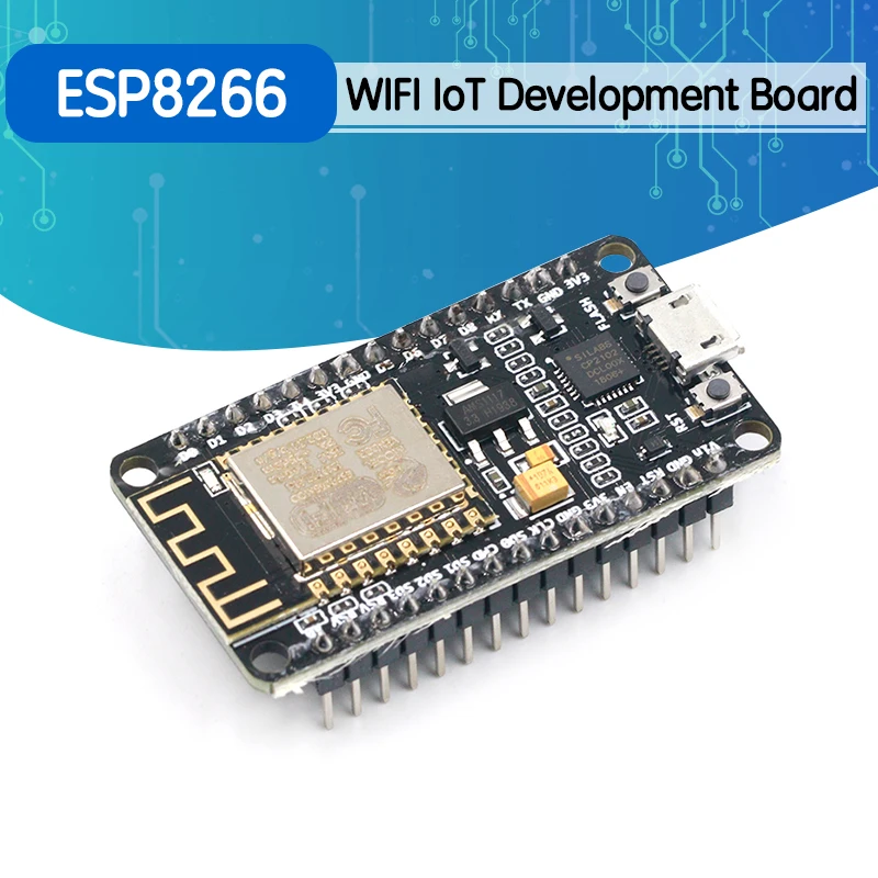 10pcs esp8266 NodeMCU v2 Lua WIFI networking development kit board based on ESP8266 amica ...