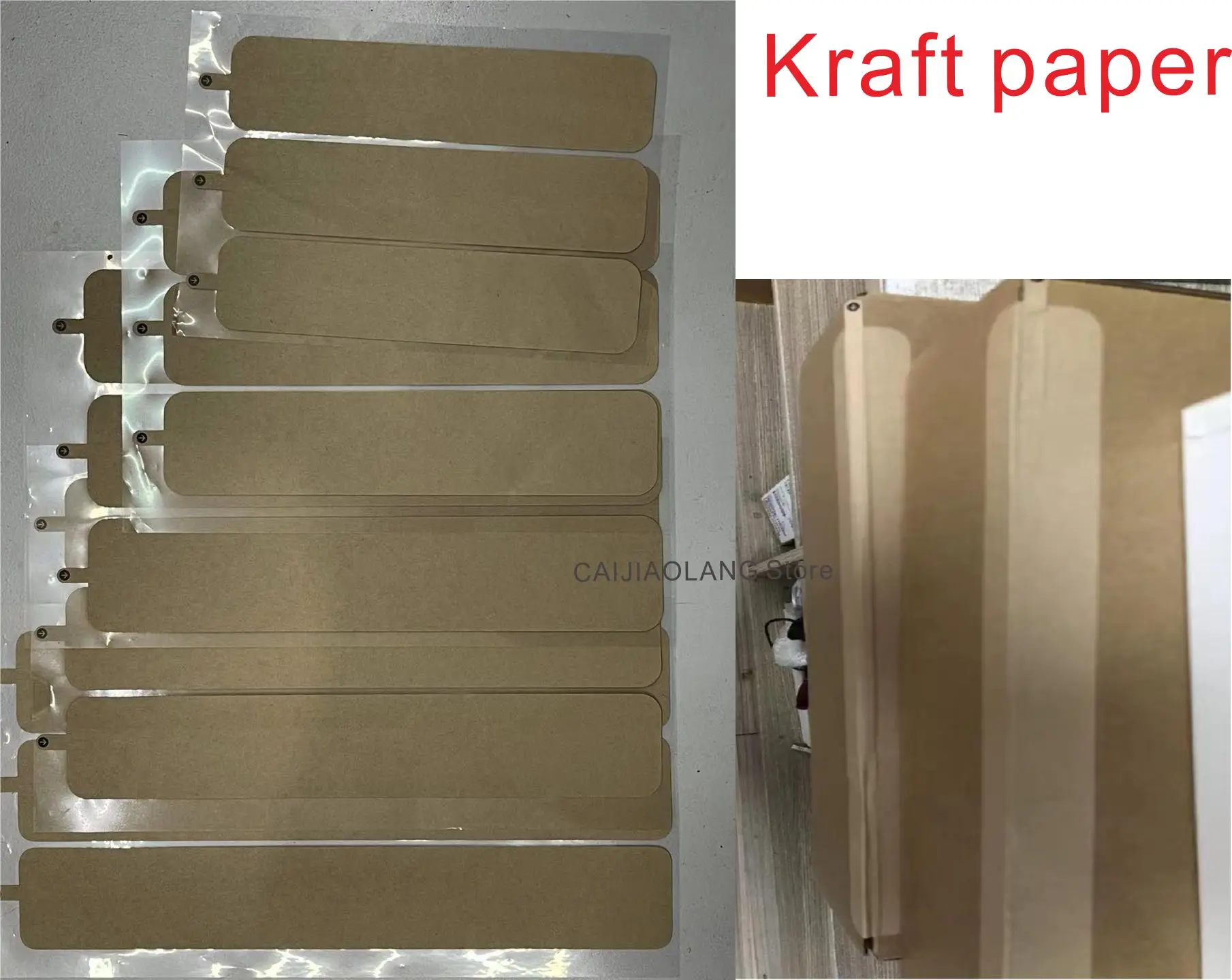 10pcs/lot Open Sealing Film Kraft paper Box for Computers macbook pad ...