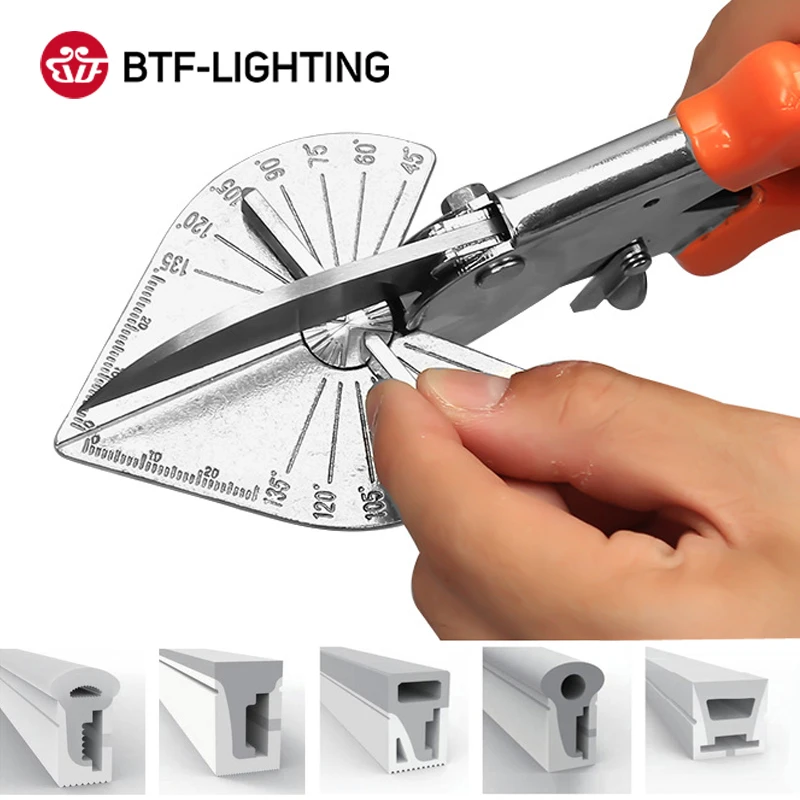 Led Neon Tube Angle Shear 45 Degree To 120 Degree Hand Miter Scissors ...