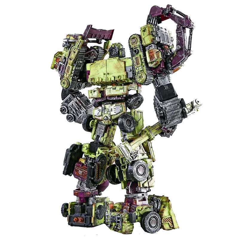 JINBAO NBK Oversize 6 IN 1 Devastator Transformation Toys Boy Robot Car ...