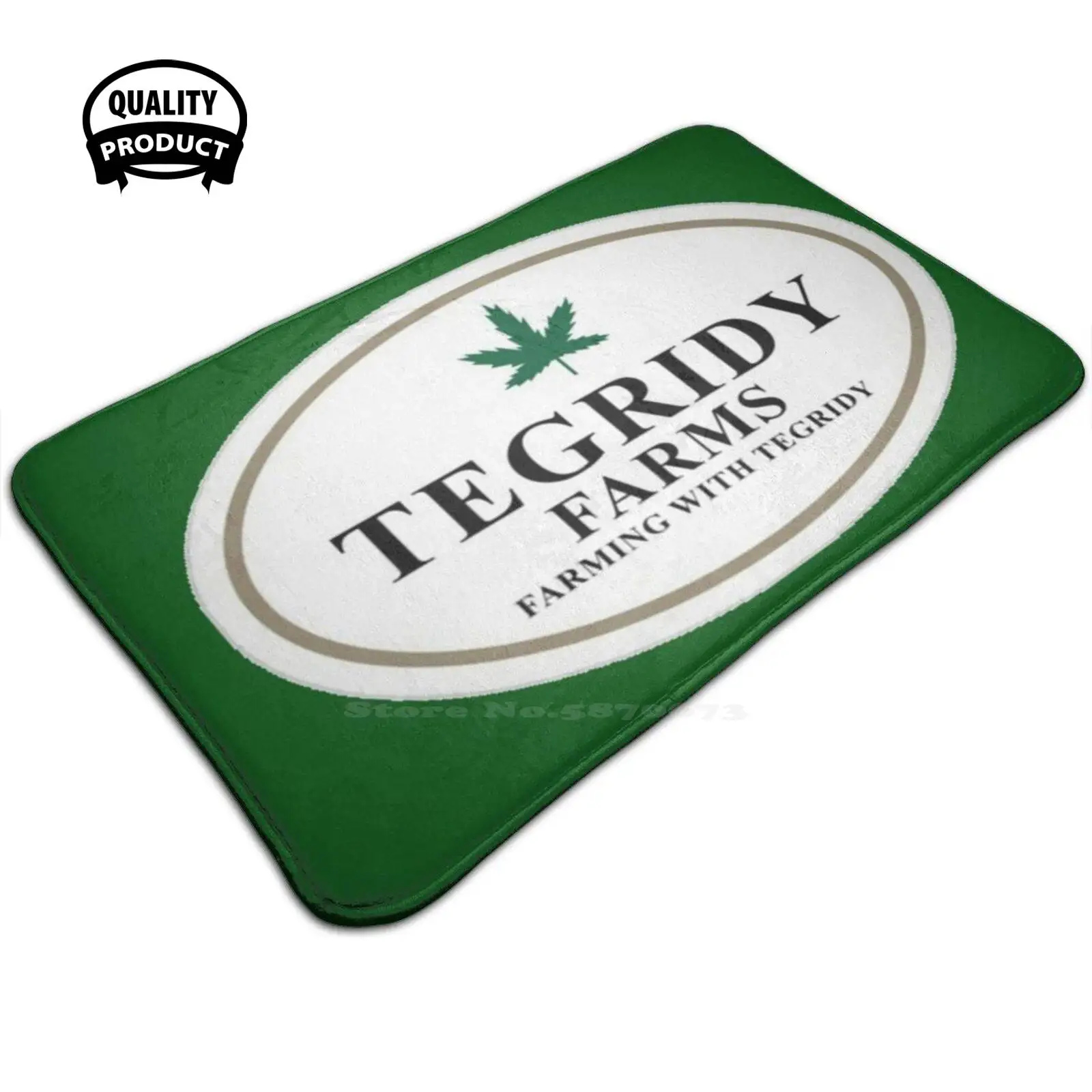 Tegridy Weed Door Mat Foot Pad Home Rug Tegridy Weed Member Berries ...
