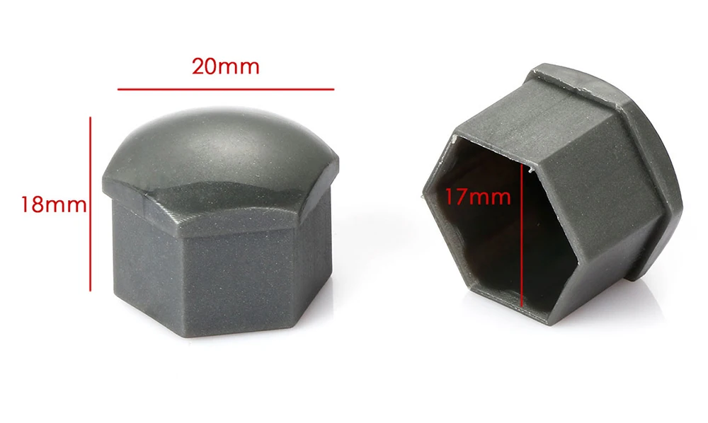 Amenagement interieur,Couvercle d'écrou de roue de voiture en plastique ...