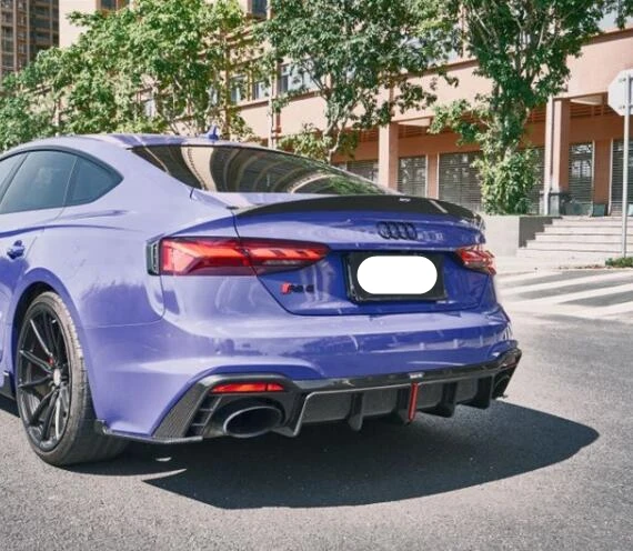 Voor-2-Deuren-Carbon-Fiber-Rear-Tunk-Spoiler-Voor-Audi-A5-S5-RS5-2017 ...