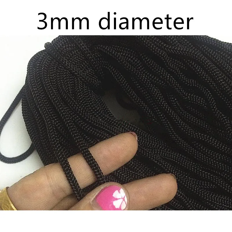 Black-Polypropylene-PP-Crochet-Rope-3mm-Diameter-900D-Handbag-Ice-Silk ...