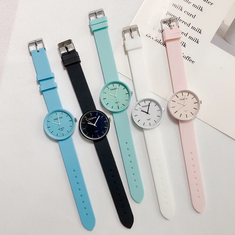 Watch Silicone Jelly Candy Candy Candy | Fashion Quartz Wrist Watches ...