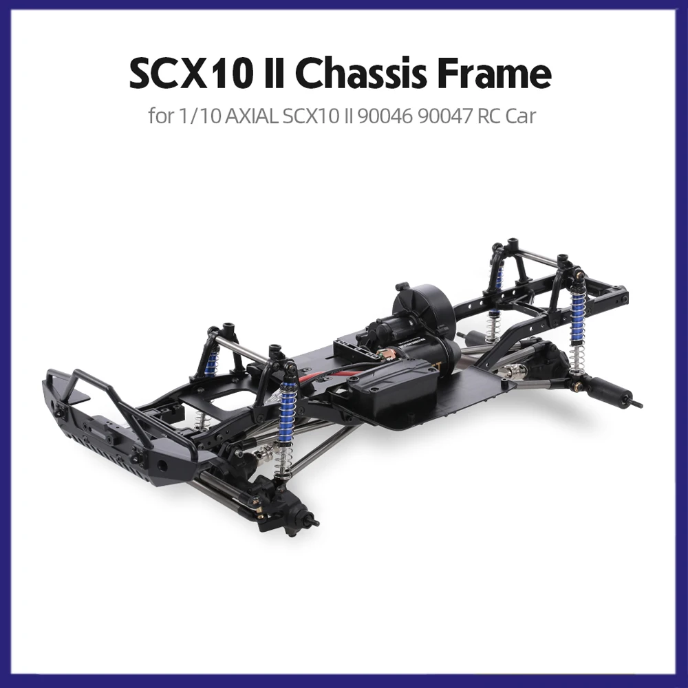 313mm Metal Wheelbase Chassis Frame With 540 35t Brushed Motor For 1/10 ...