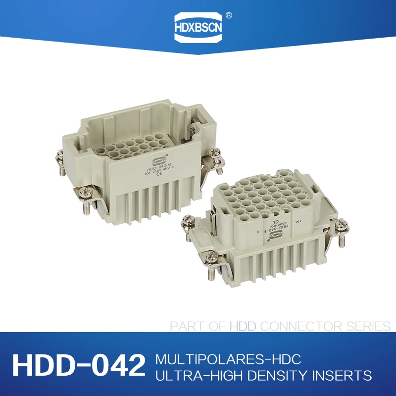 HDXBSCN-Industrial-rectangular-heavy-duty-connector-HDC-HDD-042-core-10A-250V-waterproof ...