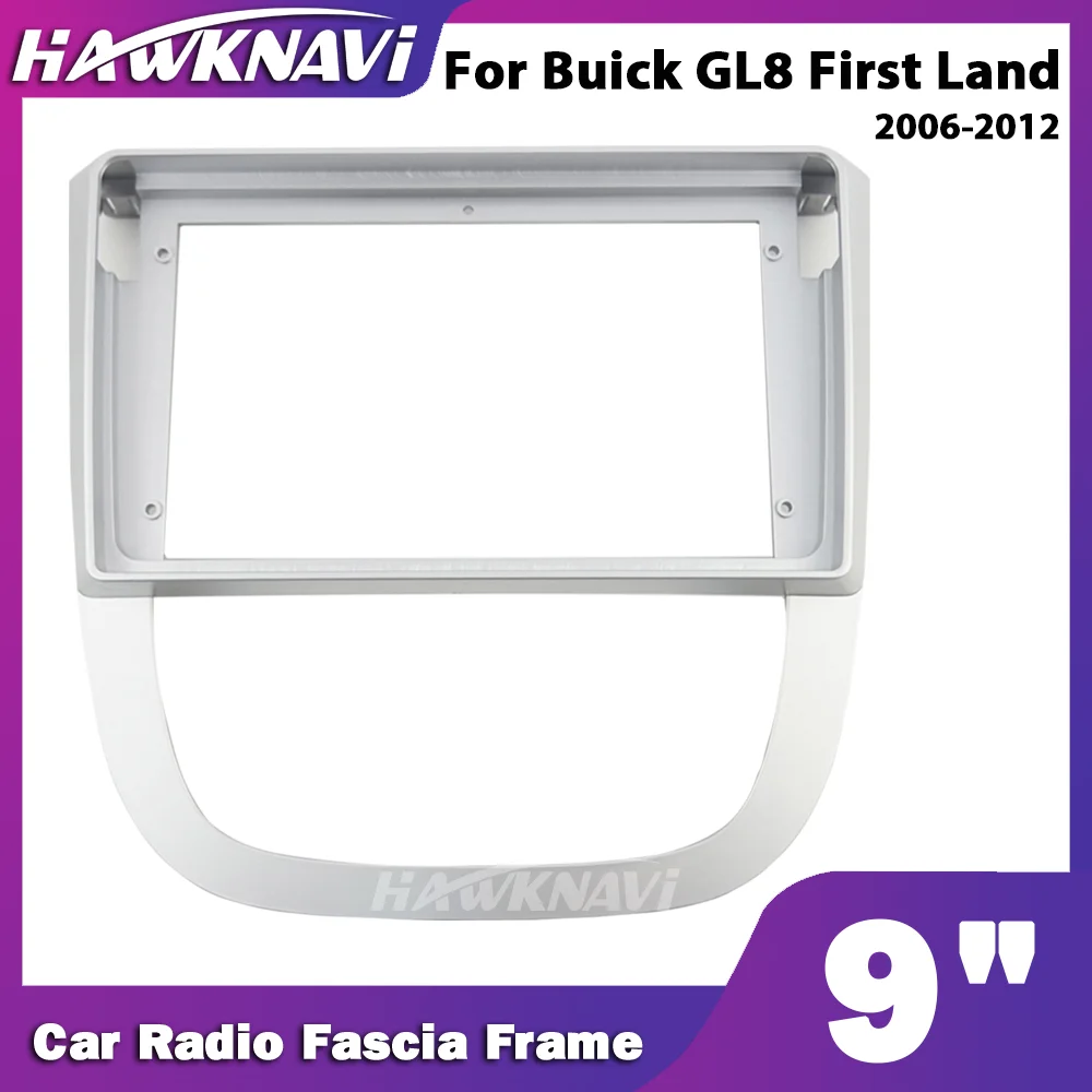 Hawknavi-9-Inch-2-Din-Car-Radio-Fascia-Frame-For-Buick-GL8-First-Land ...