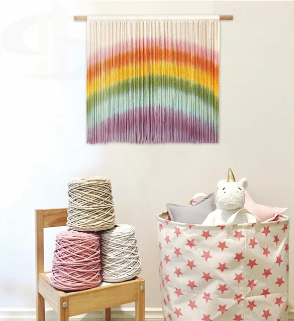 Colorful Macrame Wall Hanging | Macrame-design.com