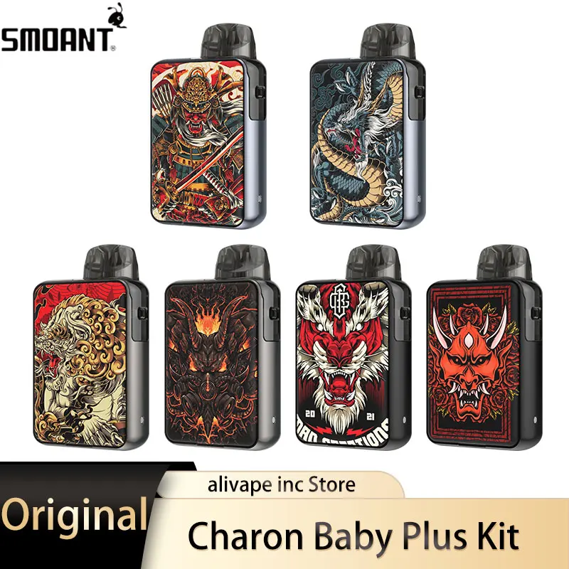 Original-Smoant-Charon-Baby-Plus-Kit-35W-1000mAh-DL-RDL-MTL-Vaping ...
