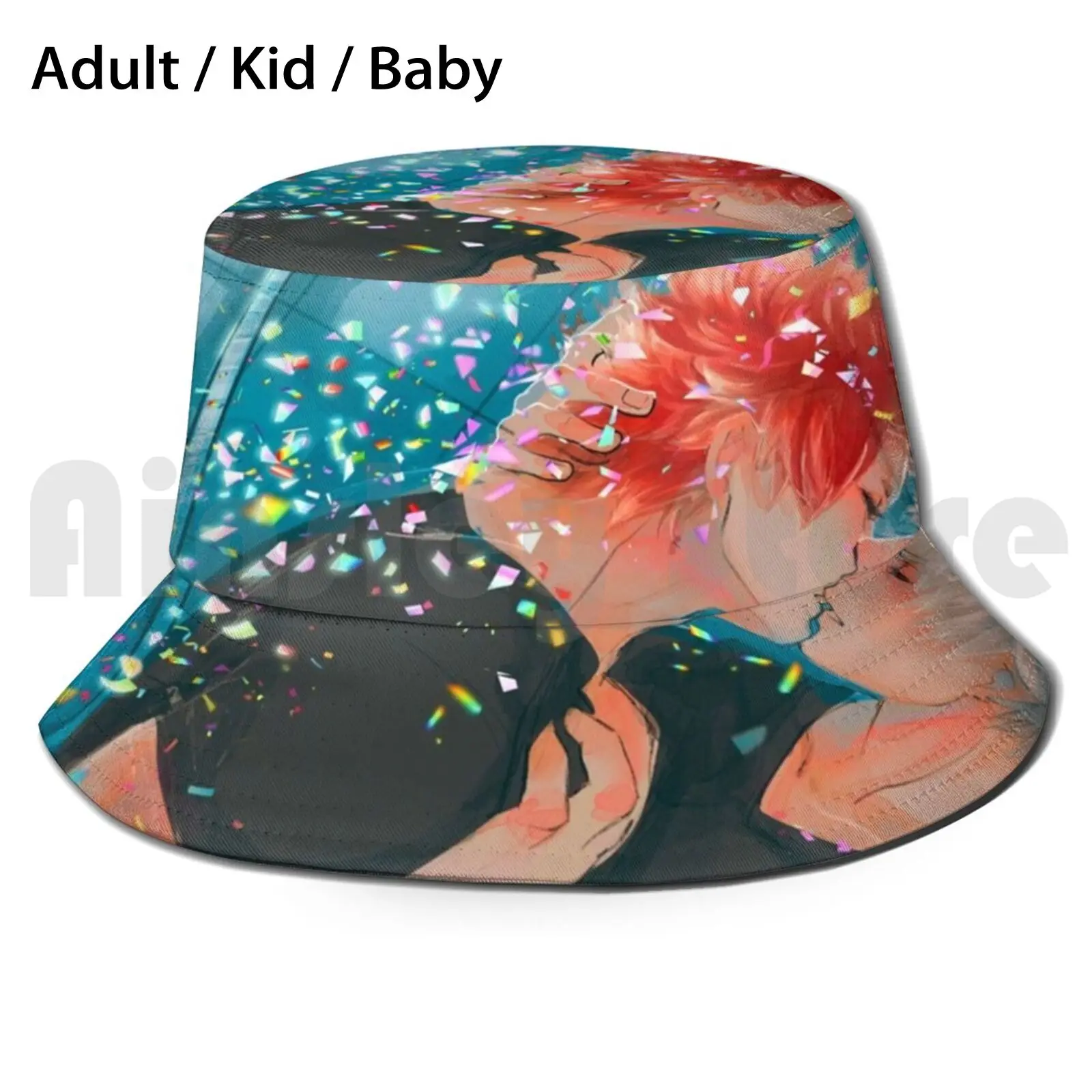 Kiss-Sun-Hat-Foldable-UV-Protection-Kiribaku-Bakushina-Bakugou-Bnha-Mha ...