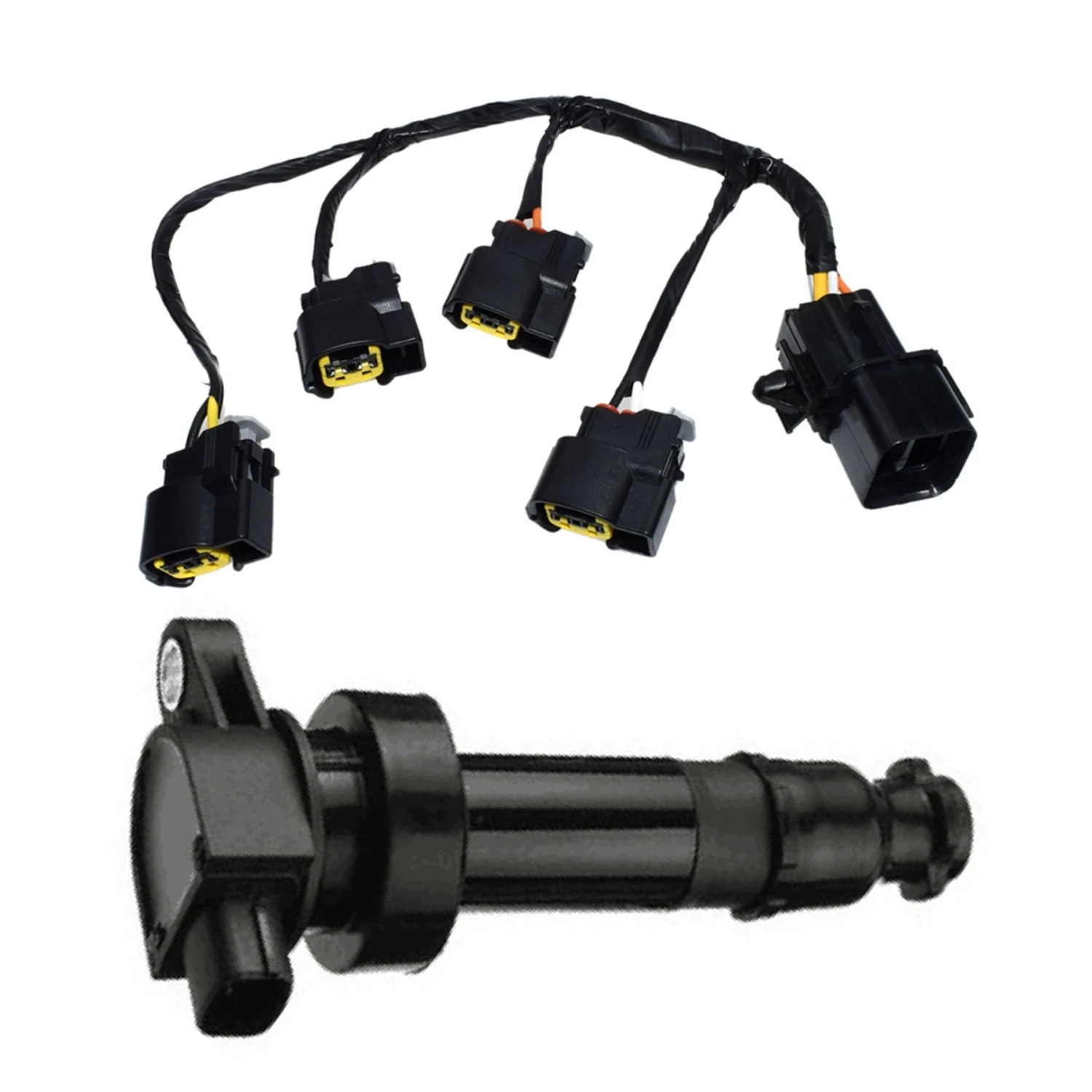 기아 Cerato Soul 용 점화 코일 1.6L 2004 2018 Hyundai 27301 2B000 & 27350 2B000 ...