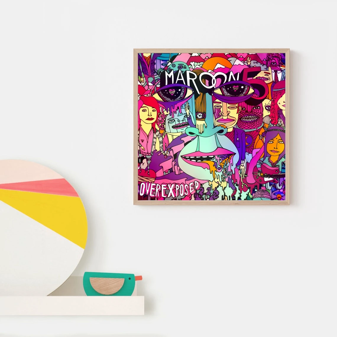 Maroon 5 Overexposed Artwork
