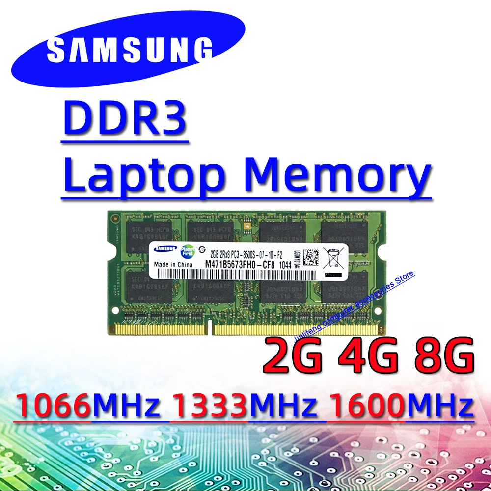 Samsung Ddr3 2gb 4gb 8gb 1066mhz 1333mhz 1600mhz Ram Sodimm Laptop ...