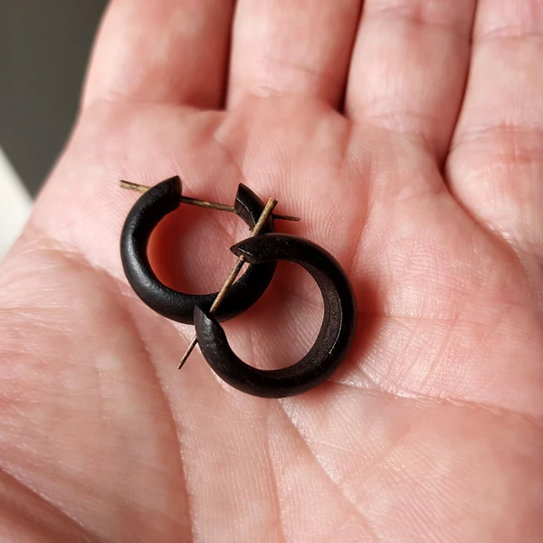 Aretes De Coco Para Hombre