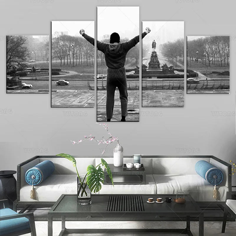 Canvas Painting for Living Room Wall Art Prints inspirational boxing ...