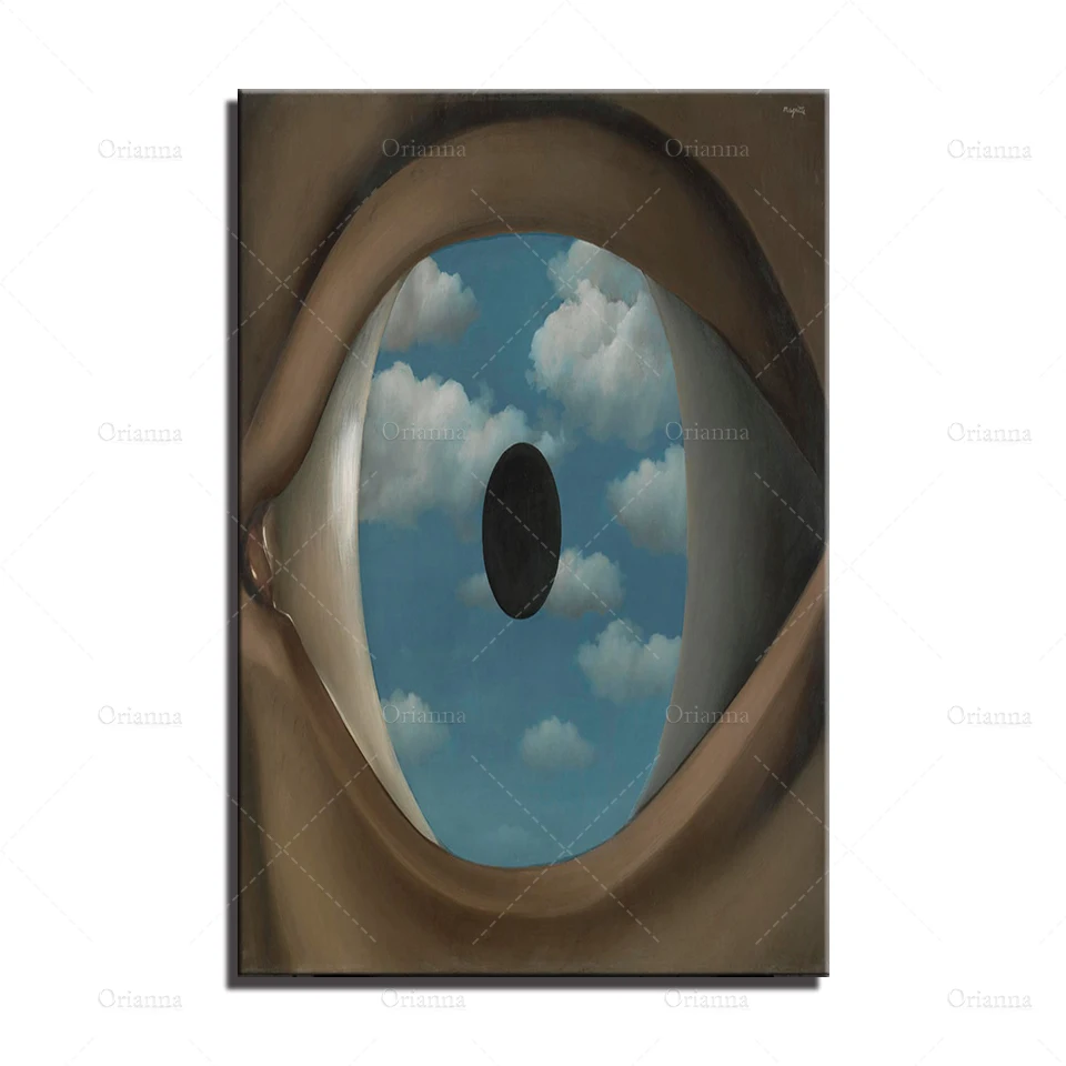 Magritte False Mirror