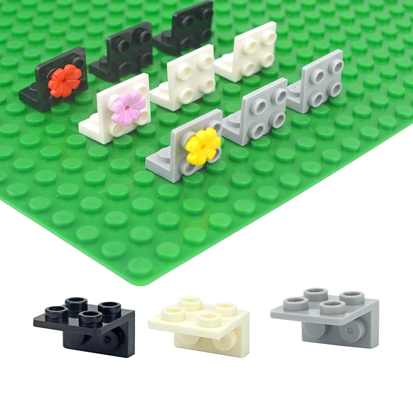 1x2 2x2 Inverted Building Blocks Figures Stand Base Plate 99207 Bracket ...