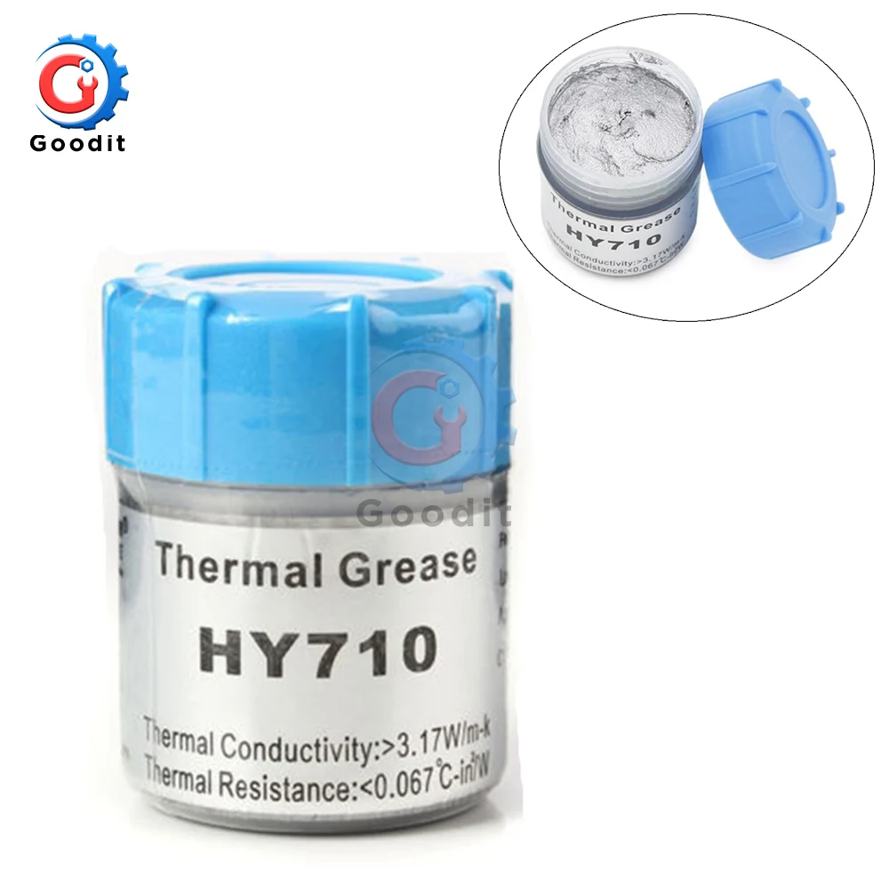 Generic 20g Silver Thermal Grease Paste Compound Chipset Cooling For ...