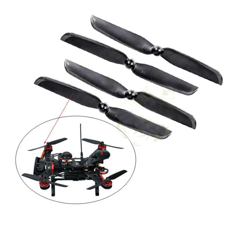 10 pces walkera runner250 runner250 (r) 250 hélice cw ccw pá dois ...