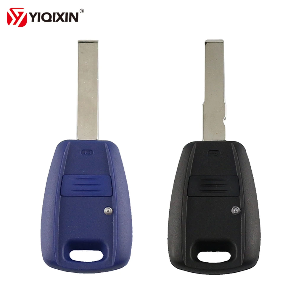 YIQIXIN 1 Button Blue Black Remote Car Key Shell Cover Case For Fiat ...