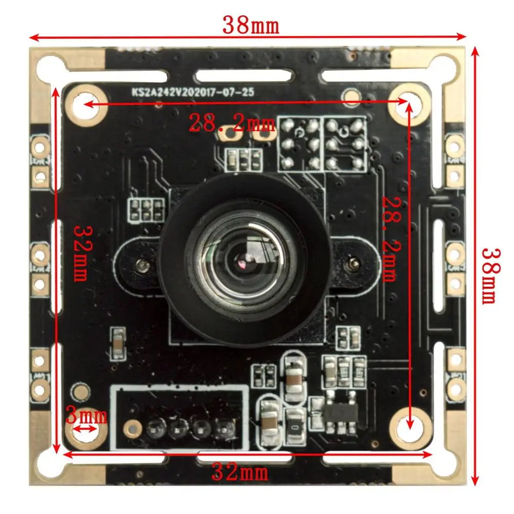 IMX290 Sensor 2MP High Definition Wide Dynamic USB Camera Module For ...