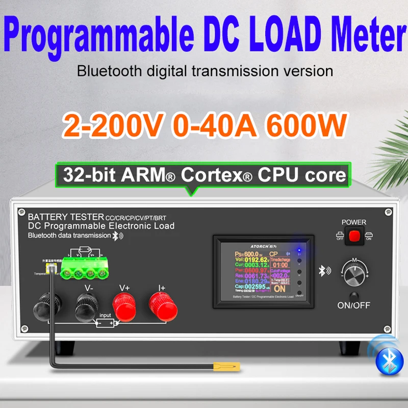 600W-White-Battery-Capacity-Tester-Electronic-Load-Power-Lead-acid-Car ...