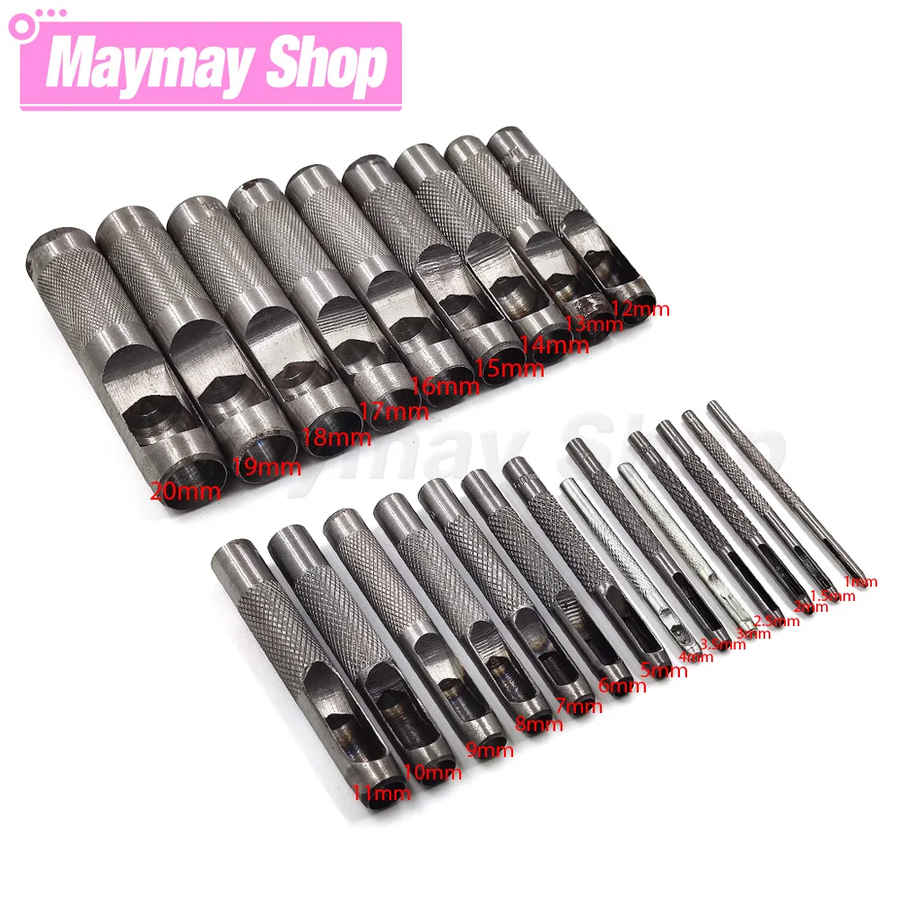 1.0mm-25mm All Size Pick Hole Punch Leather Hollow Punch High Quality ...