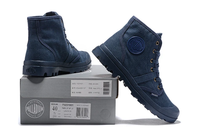 Palladium Shoes Low Top Blue