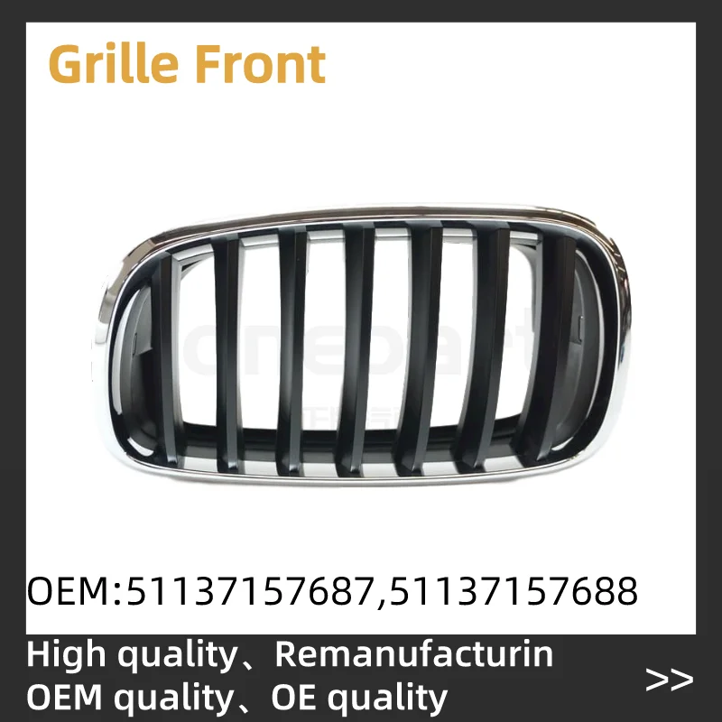 Rejilla delantera izquierda para BMW X5 X6 E70 E71 51137157687 ...