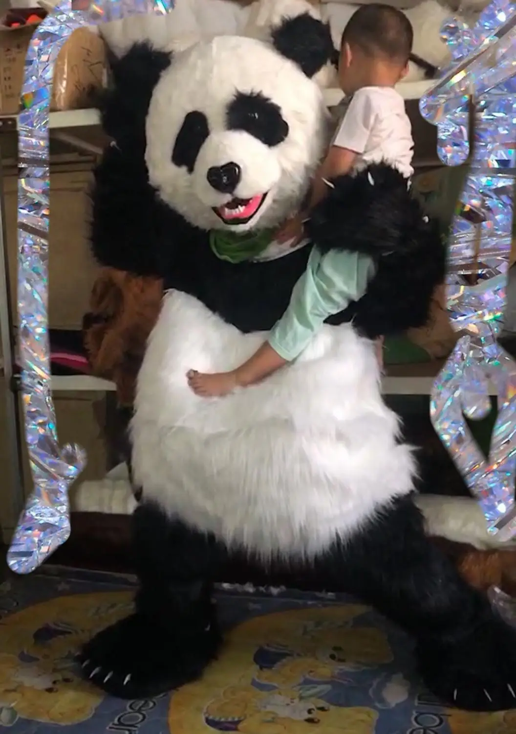 Disfraz-de-mascota-profesional-de-panda-todas-las-tallas-de-felpa-de ...