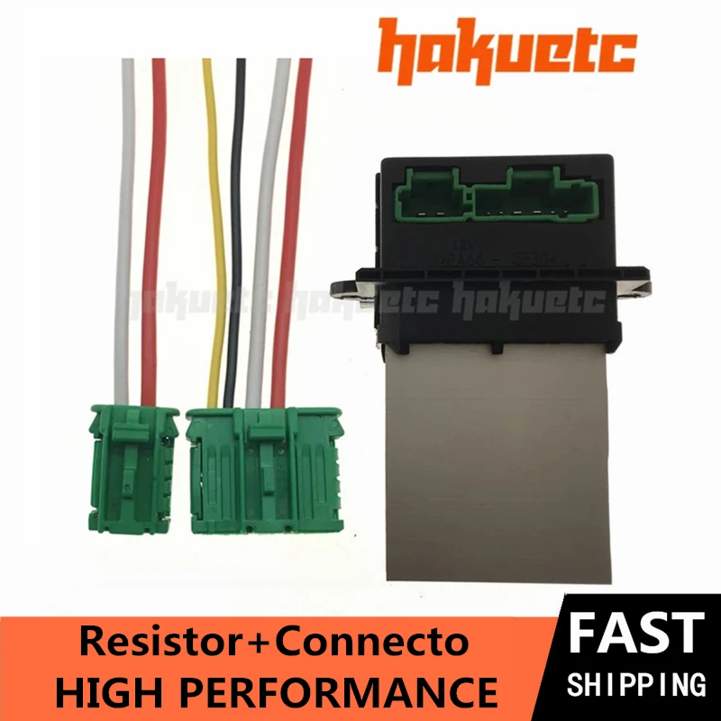 Heater Blower Resistor+Connector/Wire 6441.L2 7701207718 7701048390 For ...