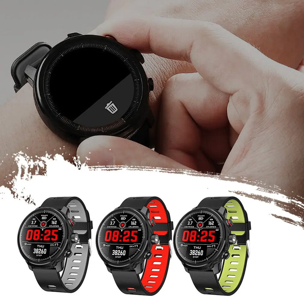 L5 Bluetooth Smartwatch Men IP68 Waterproof Multiple Sports Mode Heart ...
