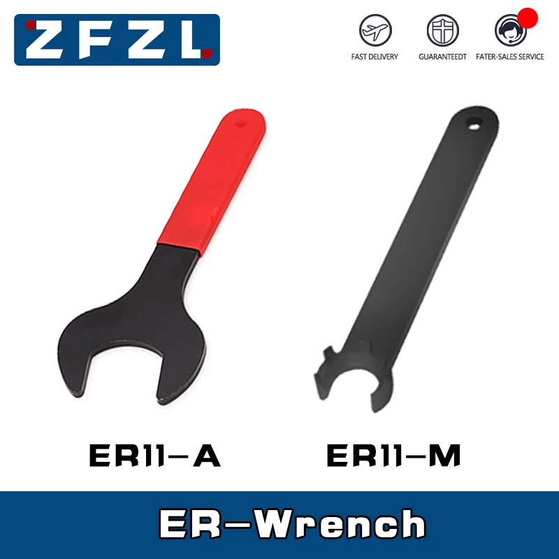 1PC-ER11-ER8-Collet-Wrench-ER11-A-ER11-M-Type-ER11-Spring-Chuck-Nut ...