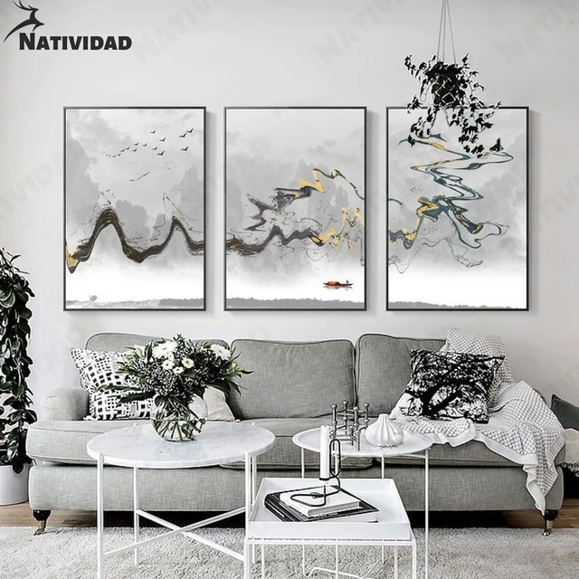 Abstract Chinese Ink Art