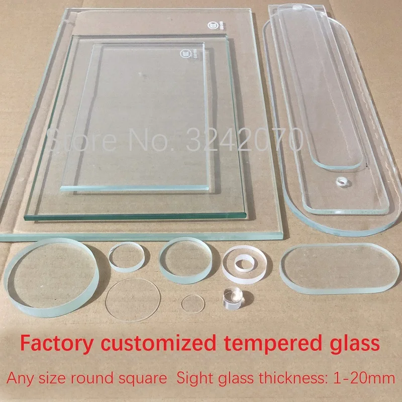 Transparent High Temperature | Glass Tempered Sight | Pump Replacement ...