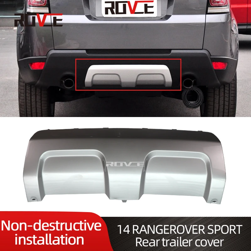 Rear Bumper Trailer Cover For Land Rover 2014 Range Rover Sport L494 ...