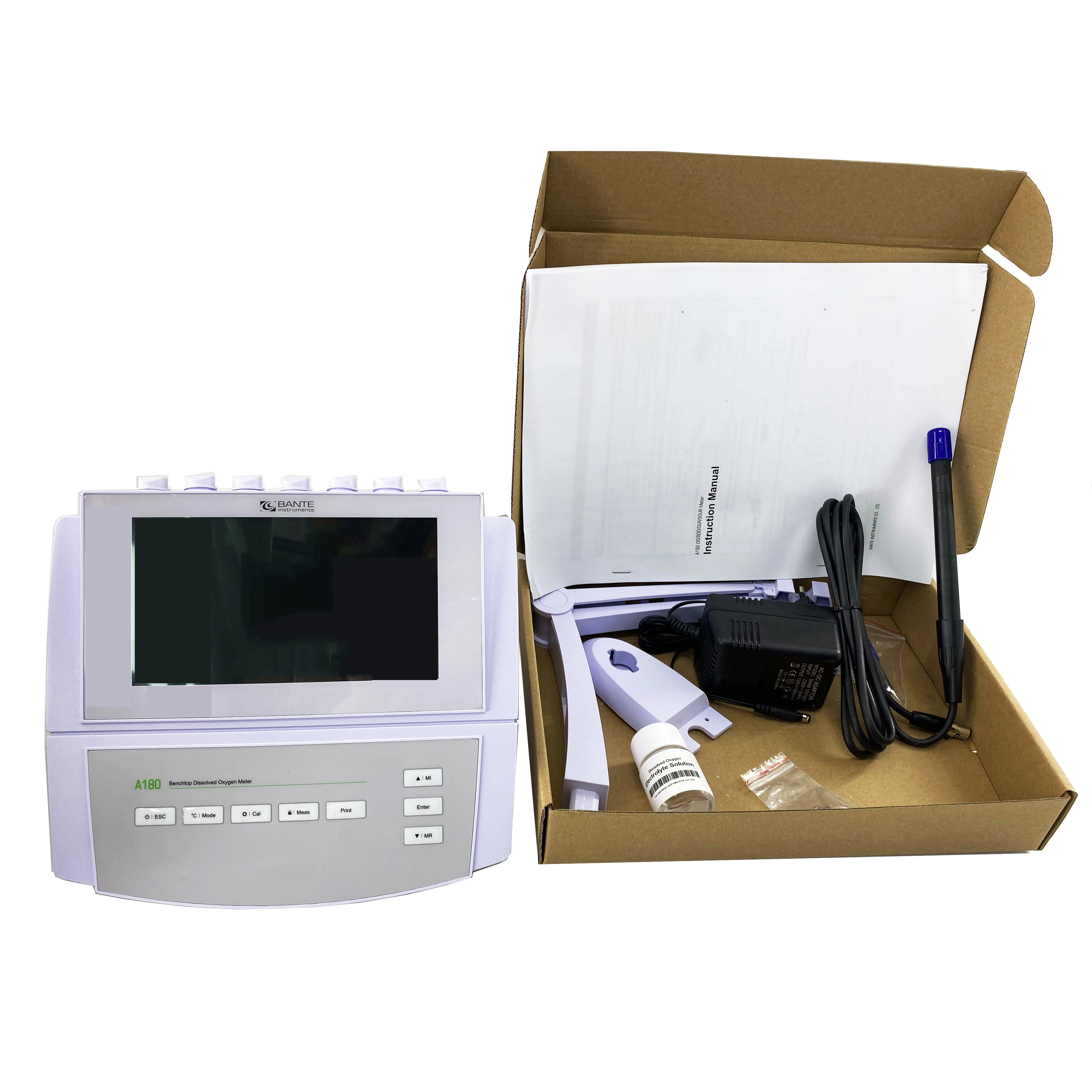 A180 Professional Laboratory Benchtop Dissolved Oxygen Meter/BOD/OUR ...