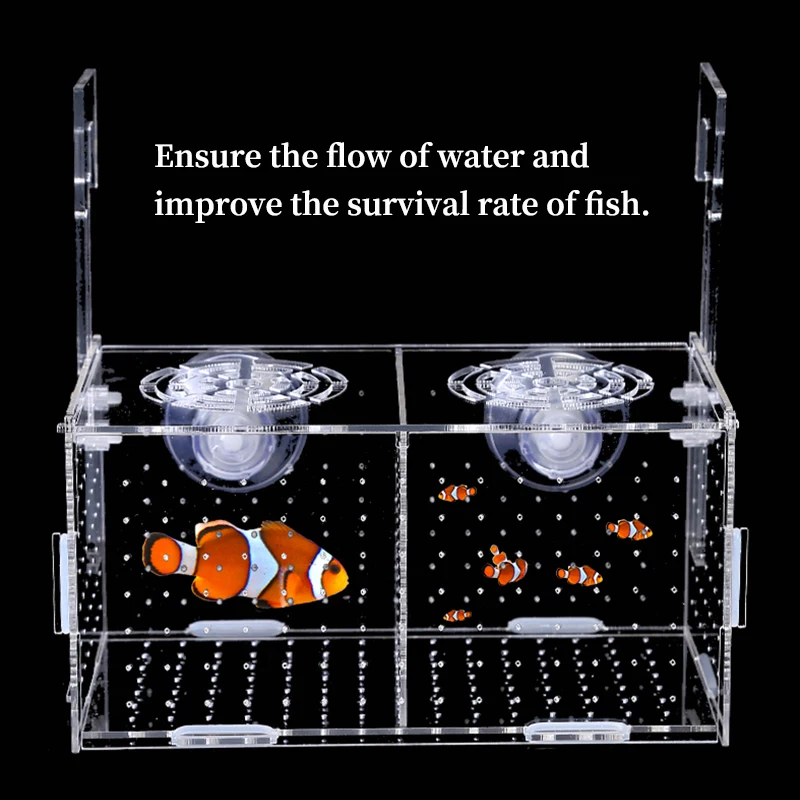 Fish Breeding Box Fish Tank Isolated Breeding Tank Incubator Box ...