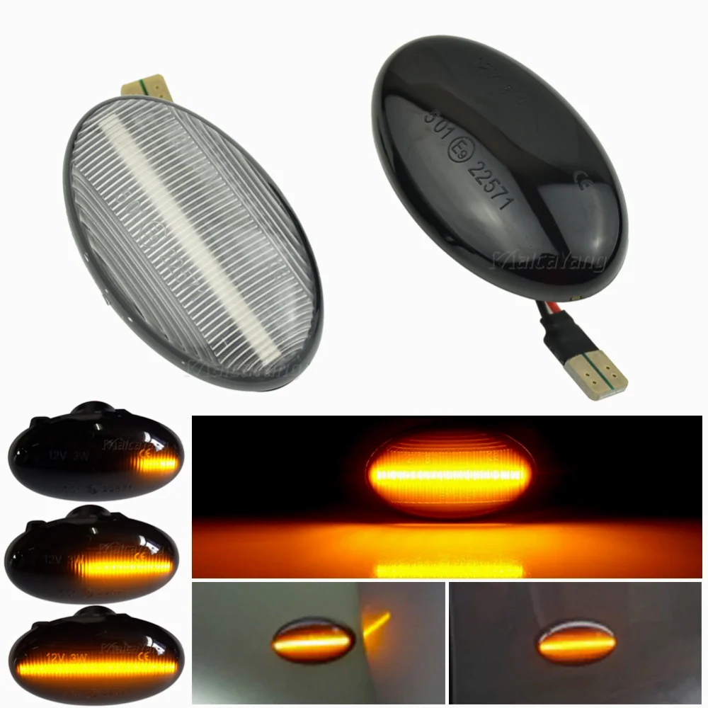 Feux-de-position-lat-raux-de-voiture-dynamiques-LED-pour-Mercedes-Benz ...