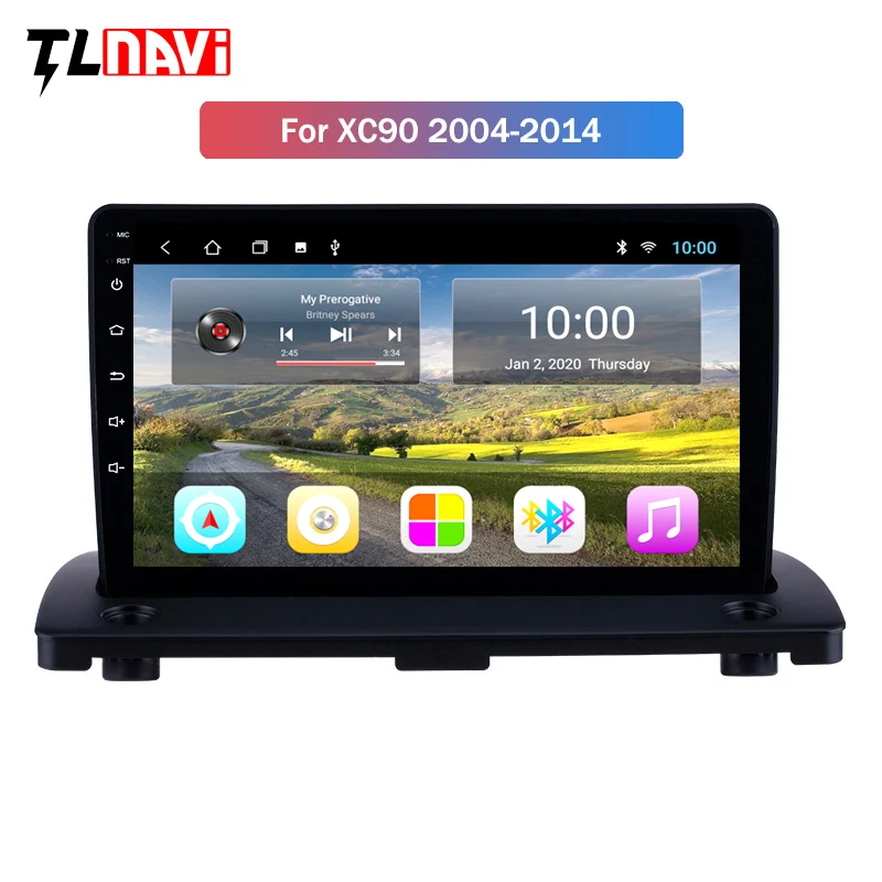2G RAM 9 inch Android 10 Car Radio GPS Navigation Multimedia Player For ...