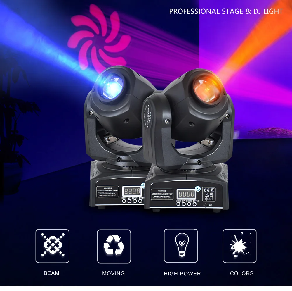10W Mini Pinspot Light RGBW Dmx512 Stage Light Disco Lyre Beam Led ...