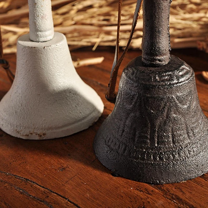 Чугунные рождественские колокольчики американский кантри Ретро Кованые ...